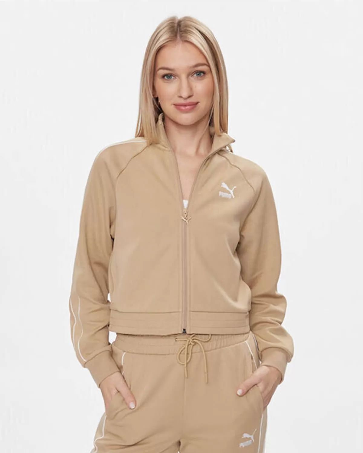 Puma - T7 Track Jacket Dk Beige | Favela.gr