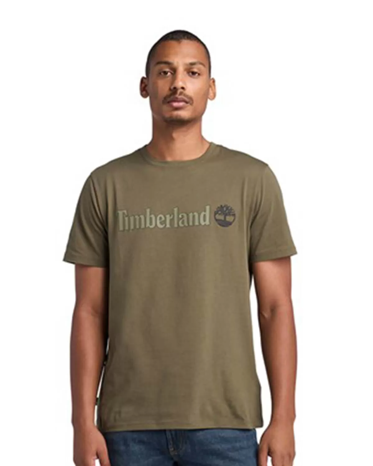 Ανδρική Κοντομάνικη Μπλούζα Timberland - Kennebec River Linear Logo ...